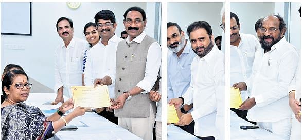 Sana, Beeda, Krishnaiah elected uncontested to Rajya Sabha