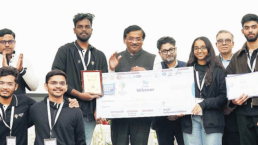 SRM students excel at Smart India