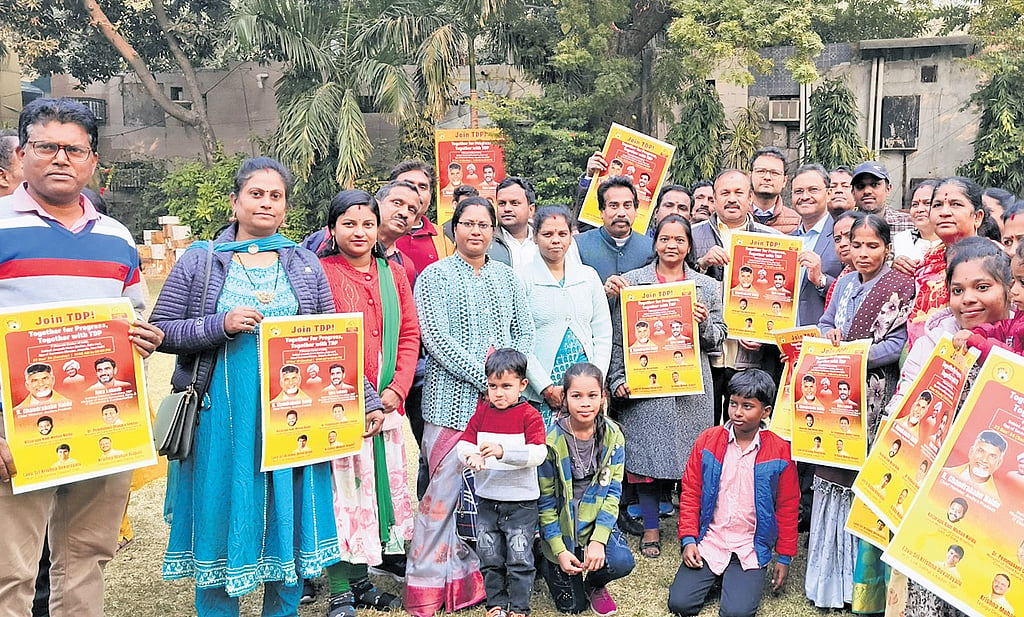 TDP holds enrolment drive in Delhi