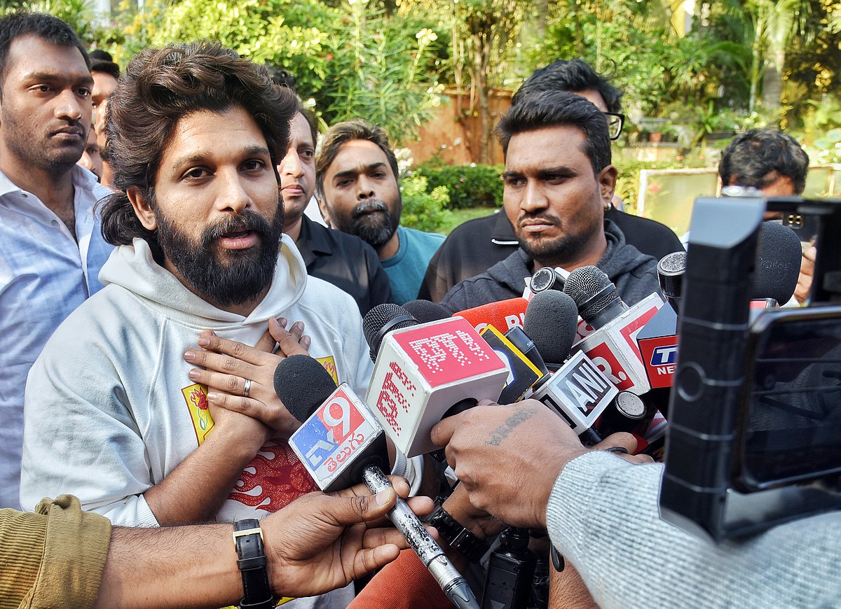 Actor Allu Arjun, makers of 'Pushpa' announce Rs 2 crore financial aid ...