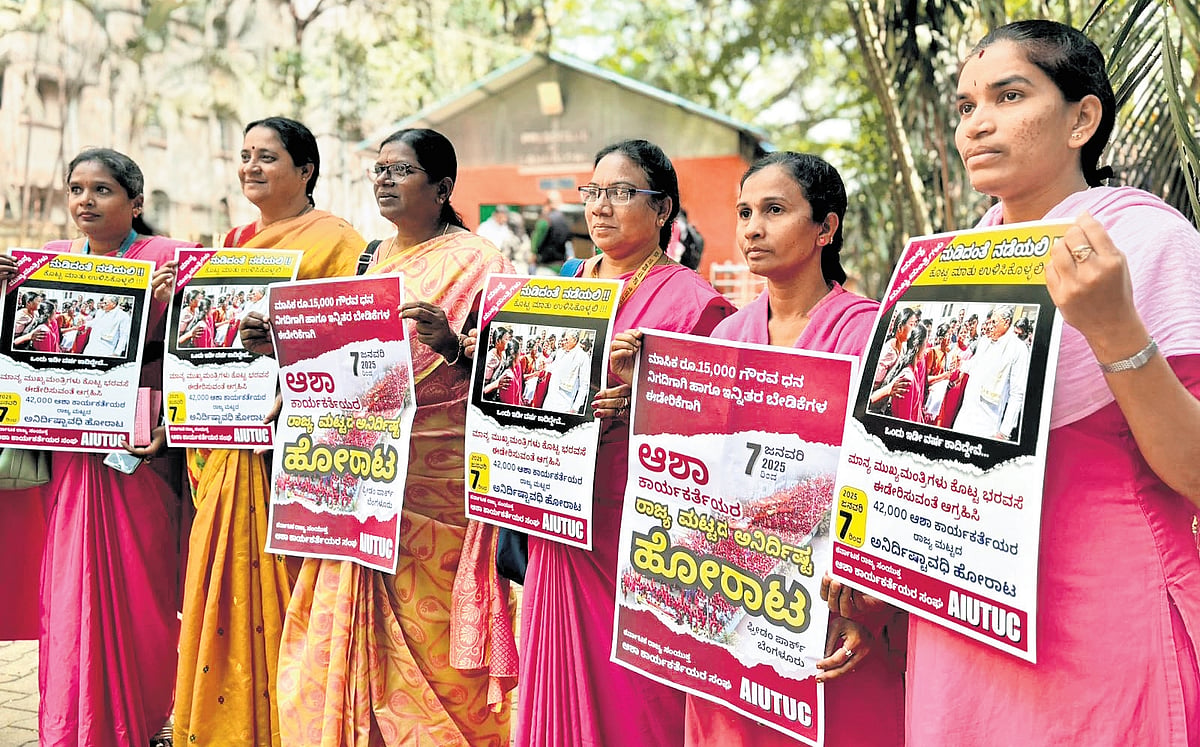 ASHA workers in Karnataka to go on indefinite strike
