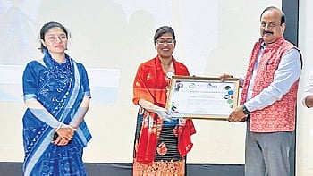 Susanta Nanda awarded as Freshwater Guardian in Odisha