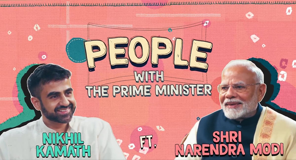 "I am also human, not god," says PM Modi in podcast debut with Zerodha ...