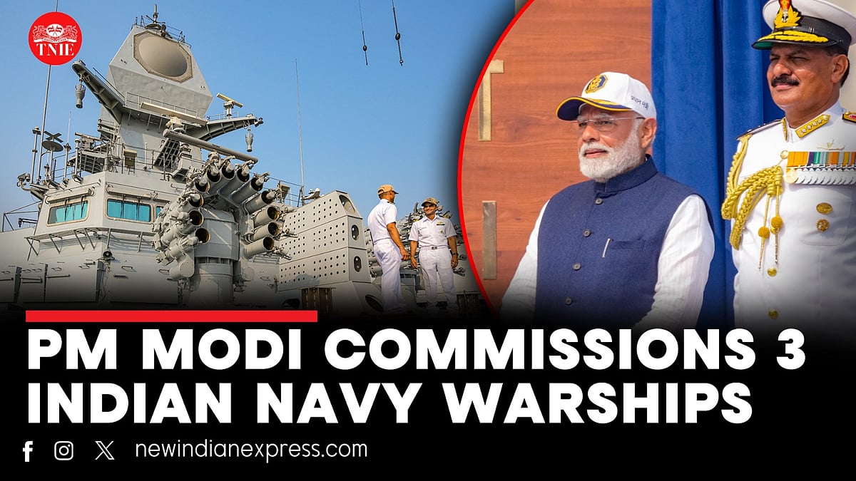 India's triple naval launch shows 'self-reliance': Modi | Indian Navy ...