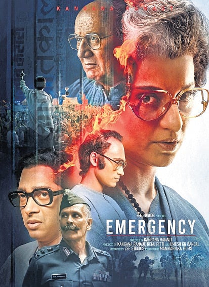 'Emergency' movie review: This Indira Gandhi biopic is a drab history ...