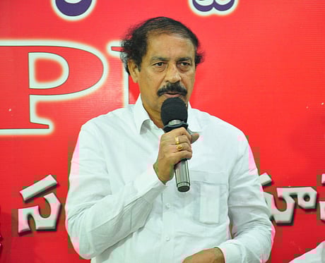 MSP hike for 14 crops highly inadequate, says CPI secretary K Ramakrishna