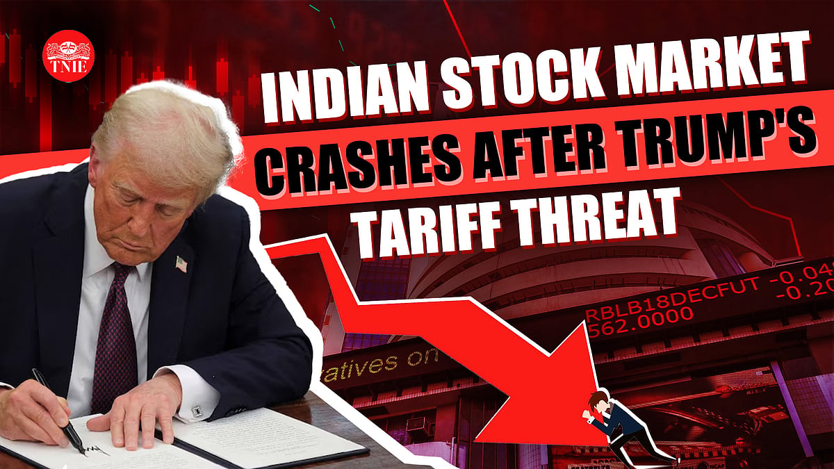 Stock market crash: Sensex falls 1200 points, Rs 7 lakh crore lost as ...