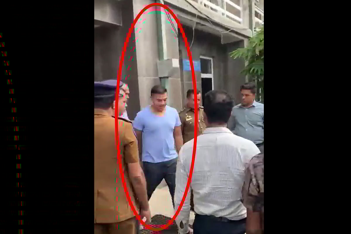 Yoshitha Rajapaksa, son of former Sri Lankan president, arrested on ...