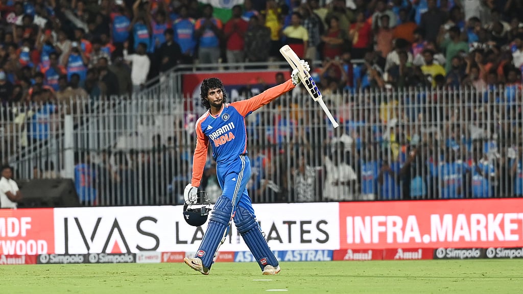 India vs England: Tilak rises to the ocassion, helps team cross finish line