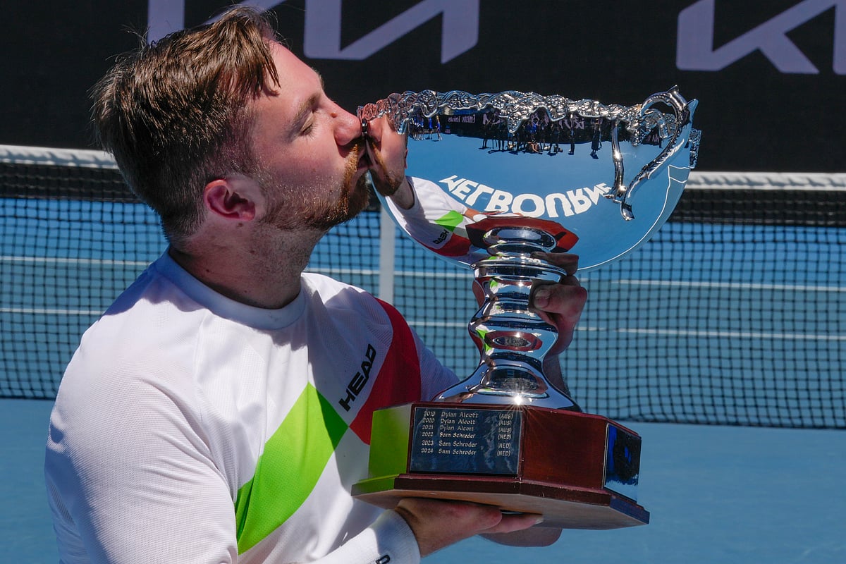 Dutch player Sam Schroder wins 4th straight Australian Open quad ...