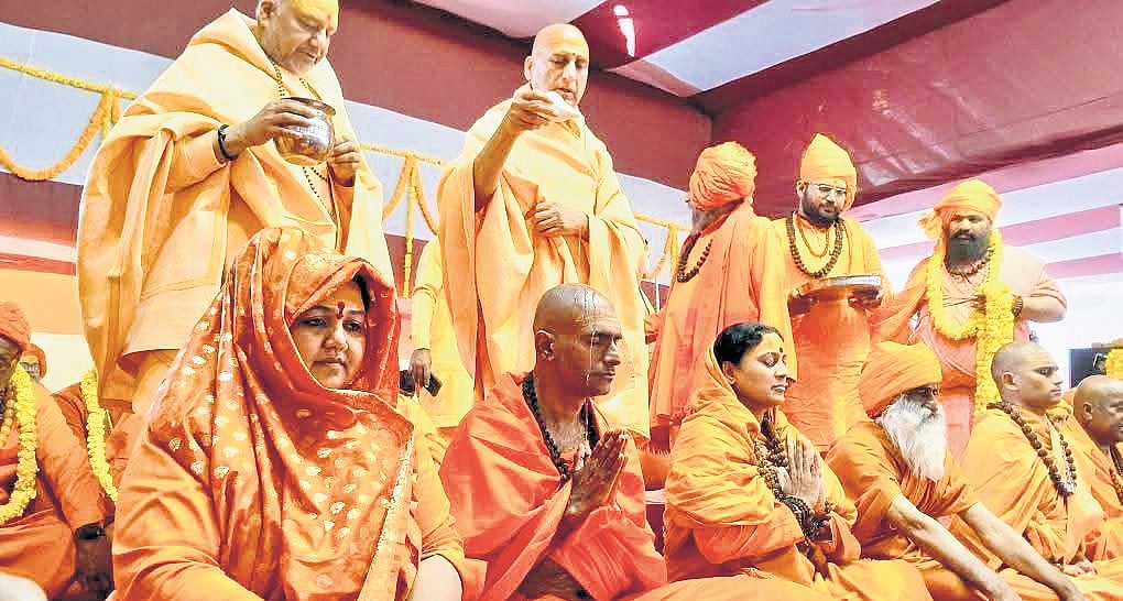 Once an SFI leader, now a Mahamandaleshwar