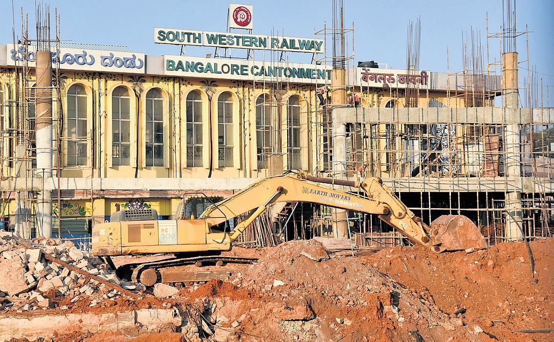 Bengaluru Cantonment station redevelopment delayed; South Western ...