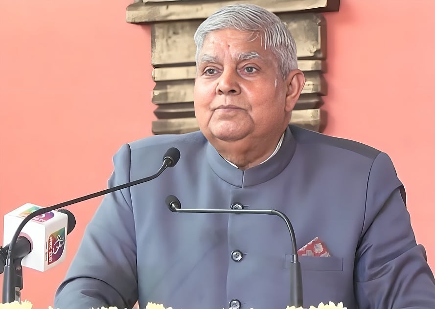 Vice President Dhankhar cautions citizens about divisive forces