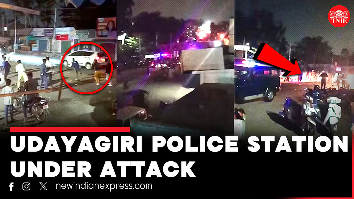 Nine police injured in mob attack over morphed images of INDIA bloc leaders