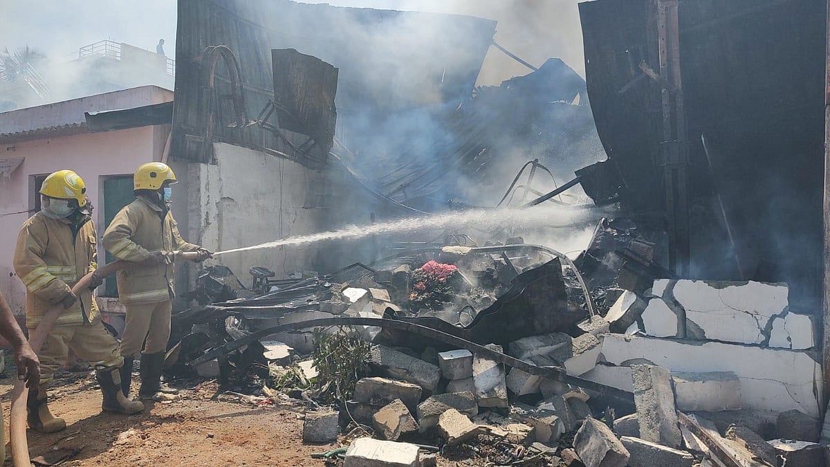 Fire at Hosur scrap godown burns for 10 hours; officials plan to ...