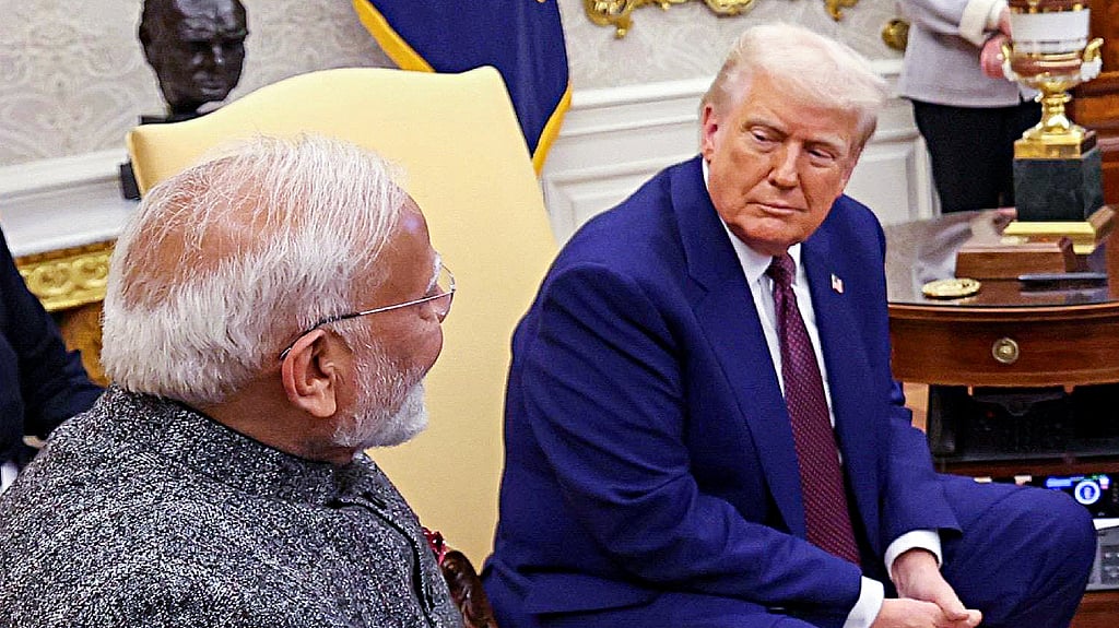 No US deep state role; will leave matter to PM Modi: Trump on ...