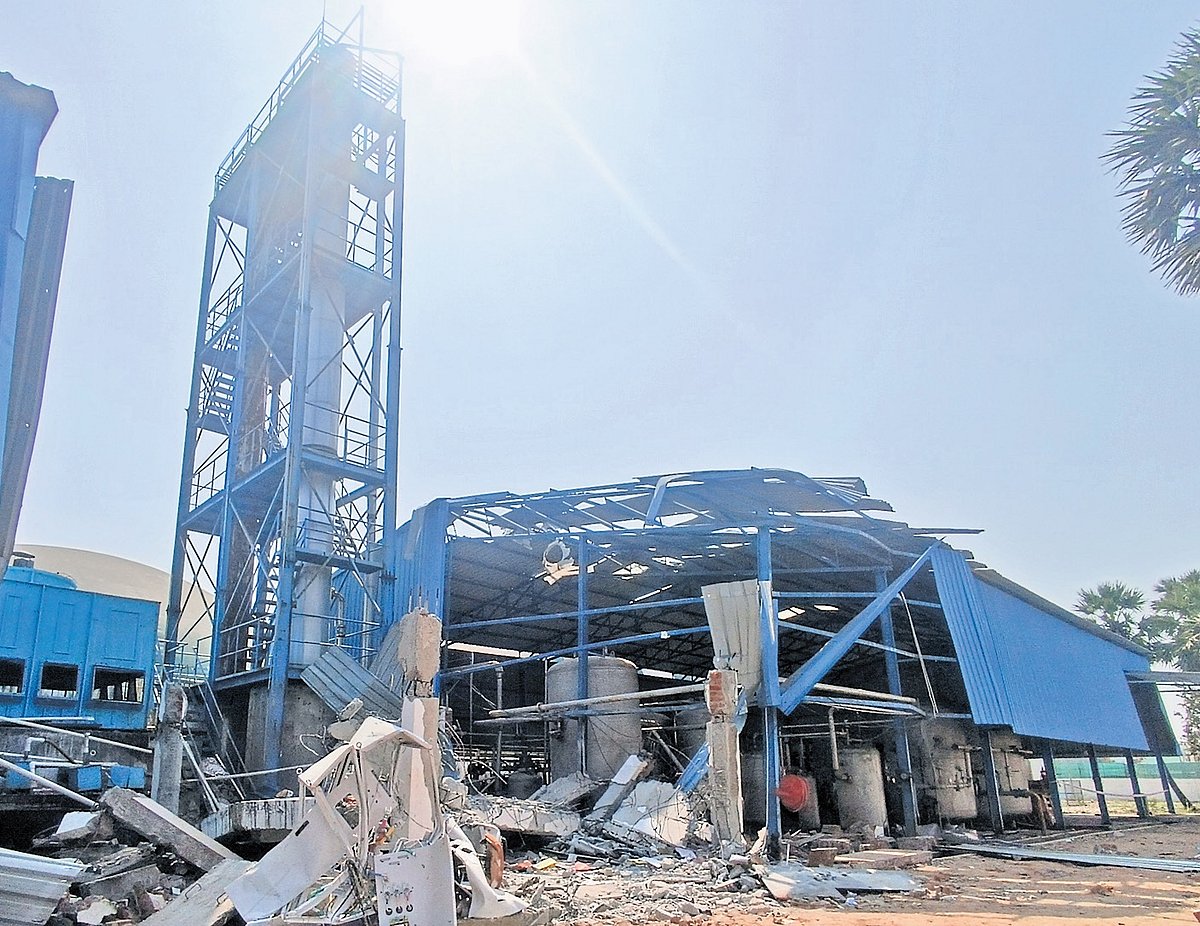 Suspected leak sparks explosion at Manali biogas plant; worker killed