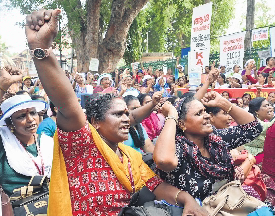 ASHA workers from across Kerala hold ‘Maha Sangamam’