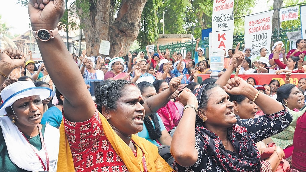 ASHA workers from across Kerala hold ‘Maha Sangamam’