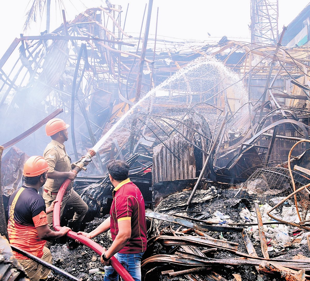 Amid soaring mercury, fire department braces to fight blazes in Kerala