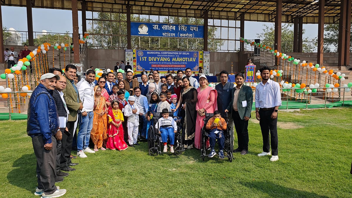 Over 1,300 children take part in MCD’s Divyang Mahotsav