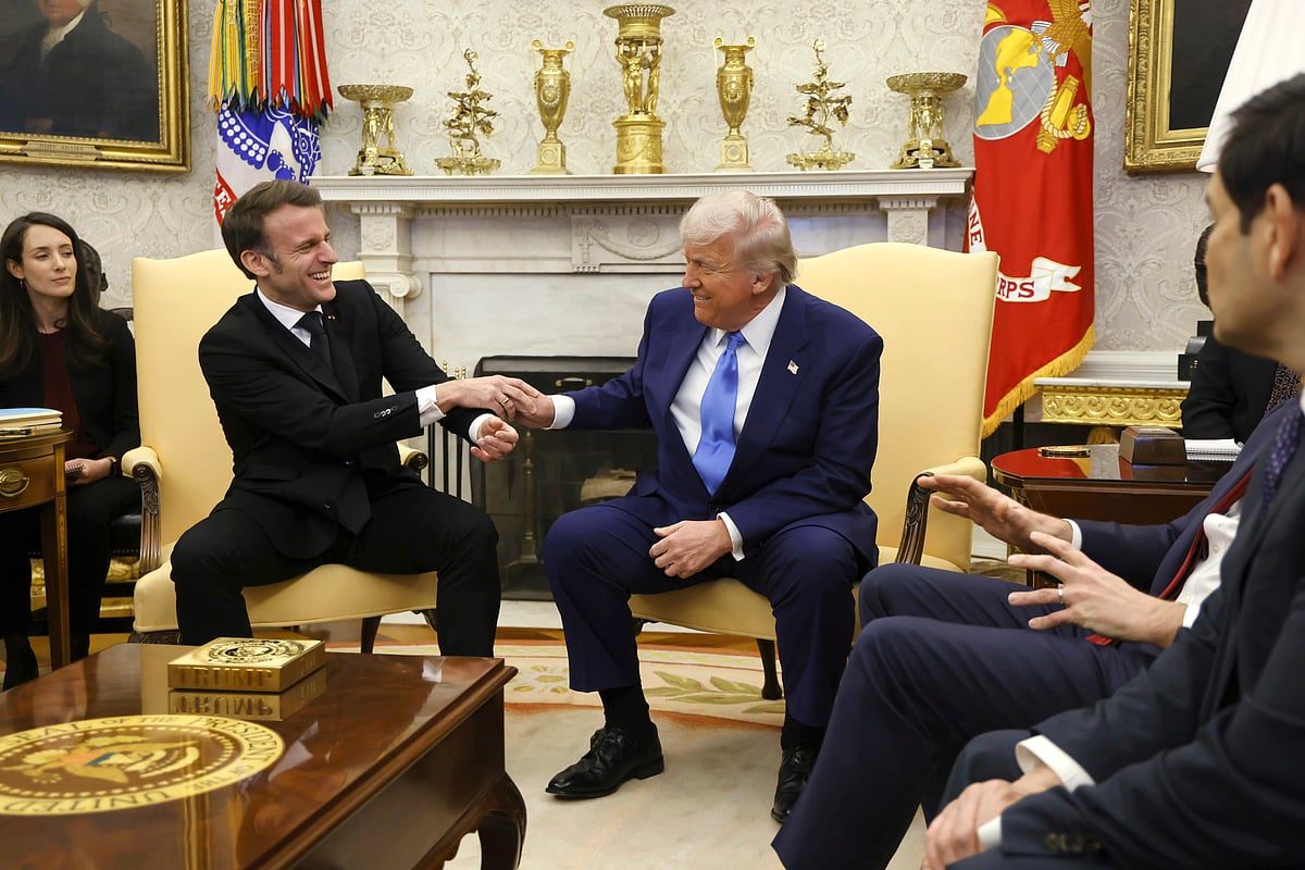 Macron and Trump rekindle 'Le Bromance'—with a touch of tension