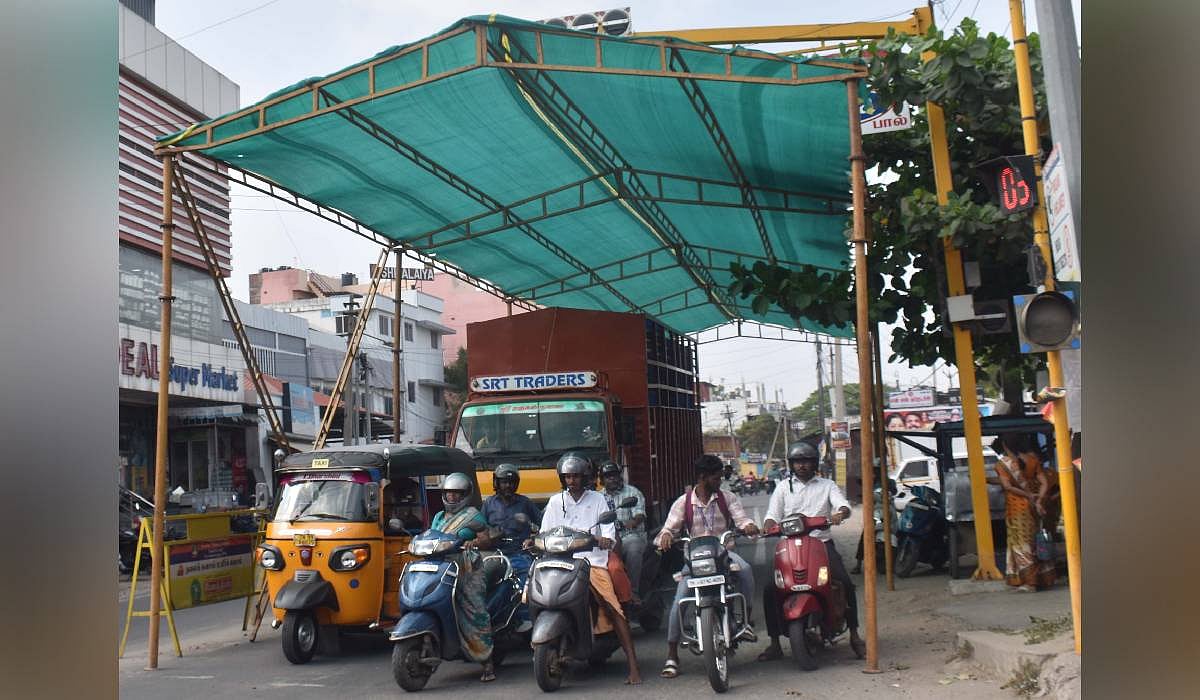 CCMC sets up green shades, buttermilk stalls to combat summer heat
