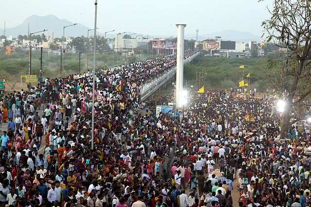 Thousands gather for annual Mayana Kollai festival in Vellore