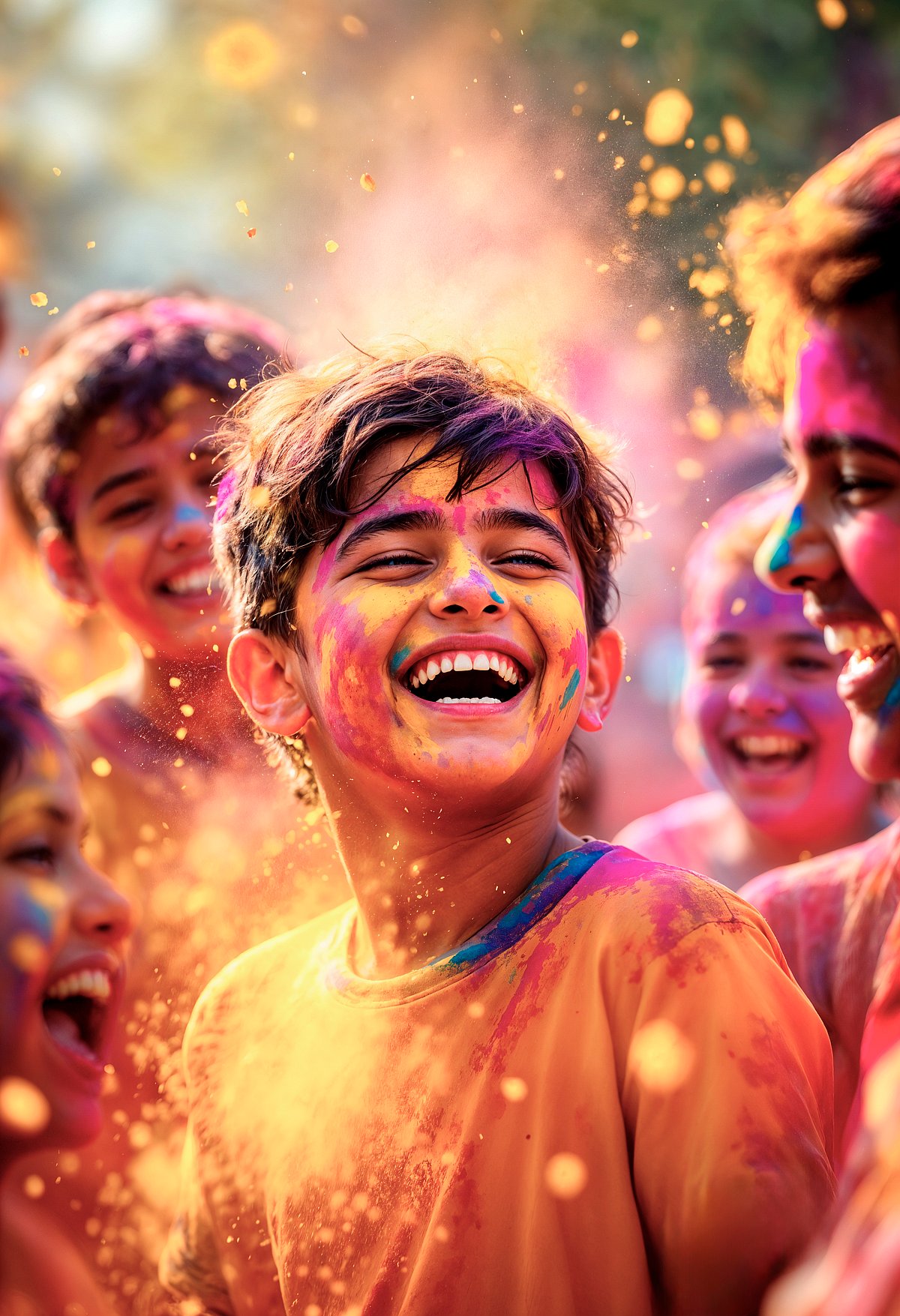 Make a splash with a skin-friendly Holi