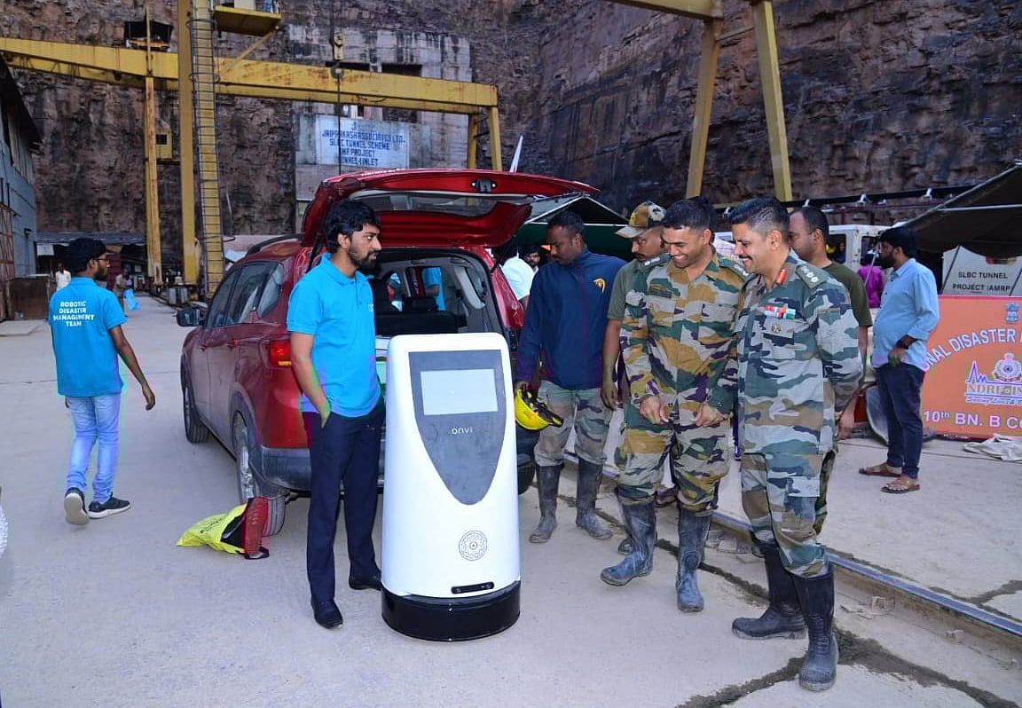 Telangana tunnel collapse: More robots join rescue efforts
