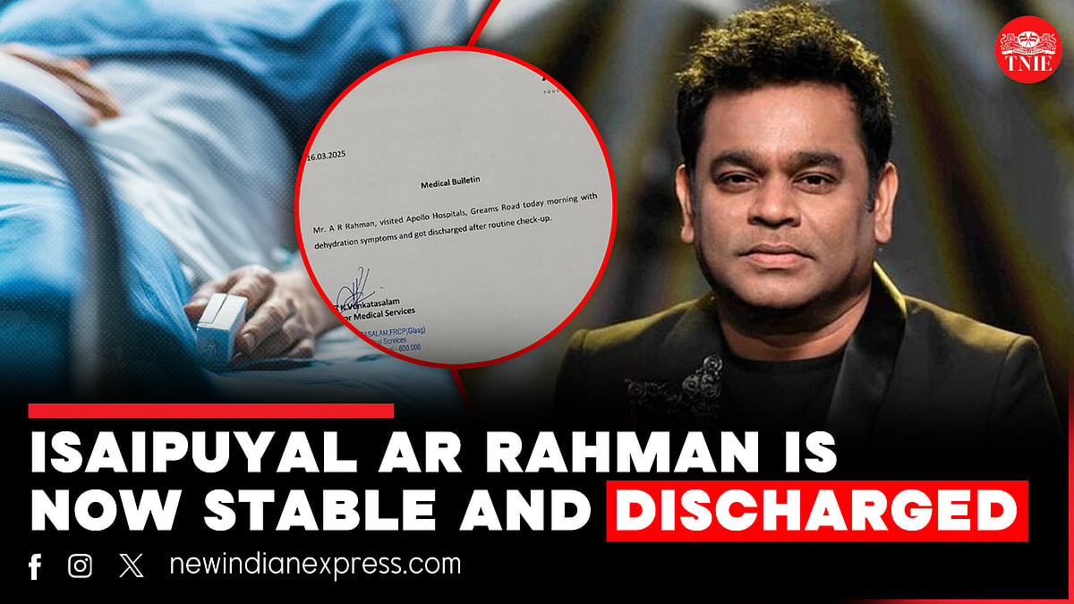 Musician AR Rahman discharged after hospitalisation for dehydration ...