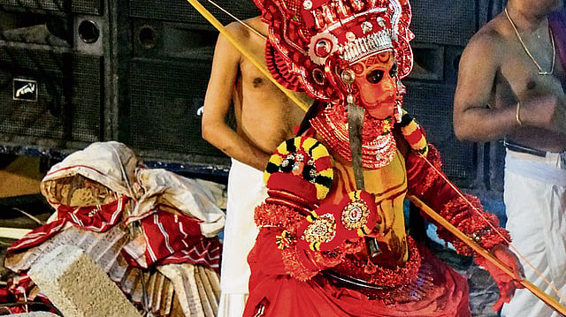Theyyam takes centre stage at Ayiravalli temple