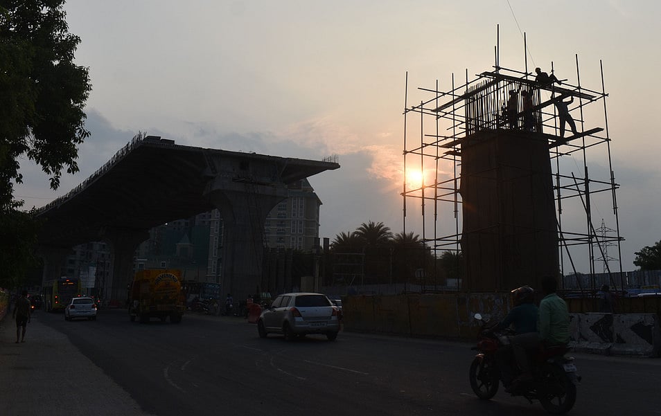 Iron deck installation of Avinashi Road elevated flyover begins tonight ...