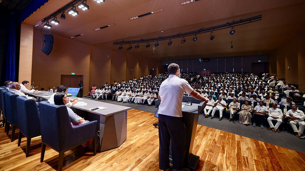 With grassroots revival in mind, Congress holds first meeting of ...