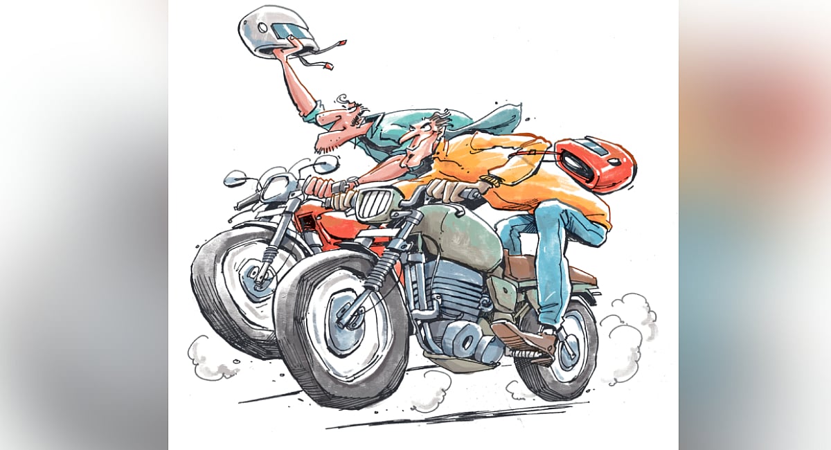 Youth take out rash bike rally with caste flags, three cases booked in TN