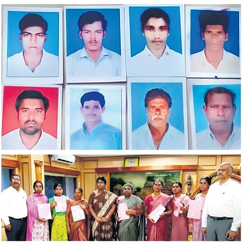 Families of 8 fishers killed in cyclone Phyan fight for better compensation