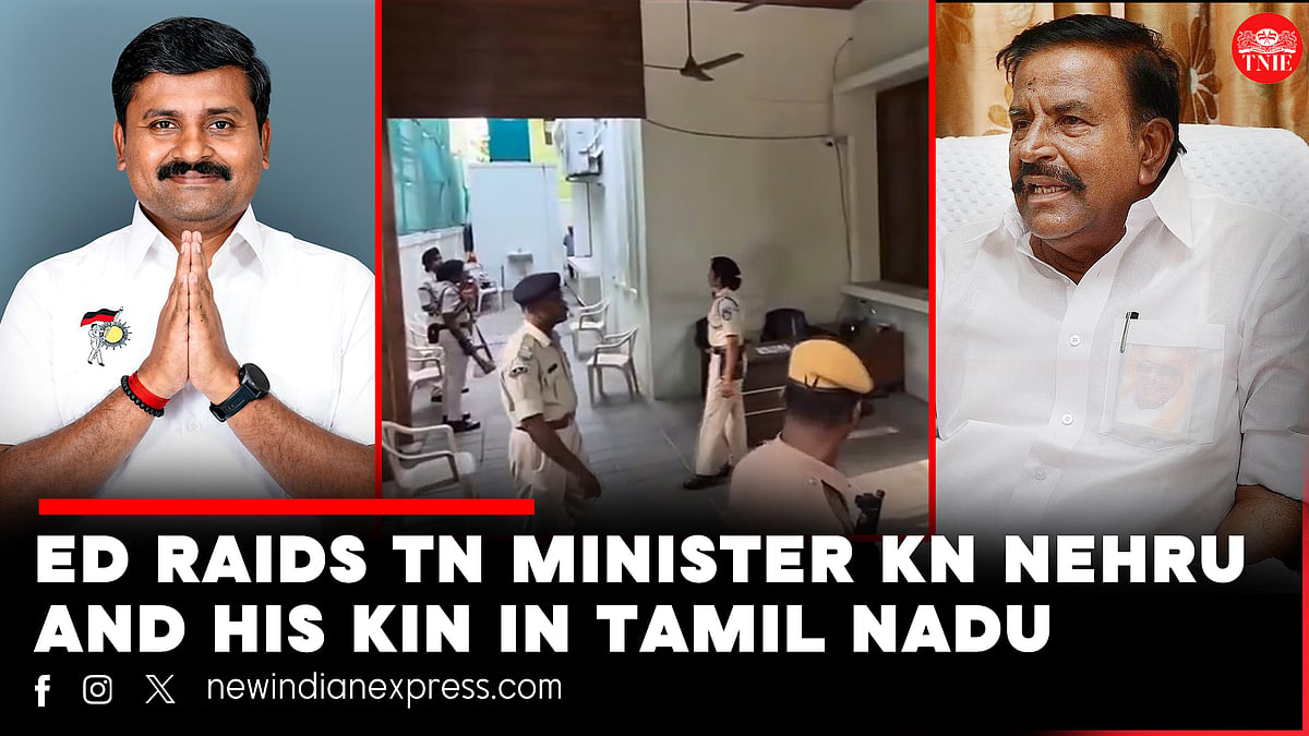 ED raids properties of TN Minister KN Nehru, his brother and son in ...