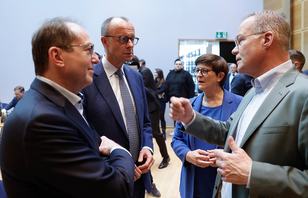 German conservative, center-left parties reach deal to form new ...