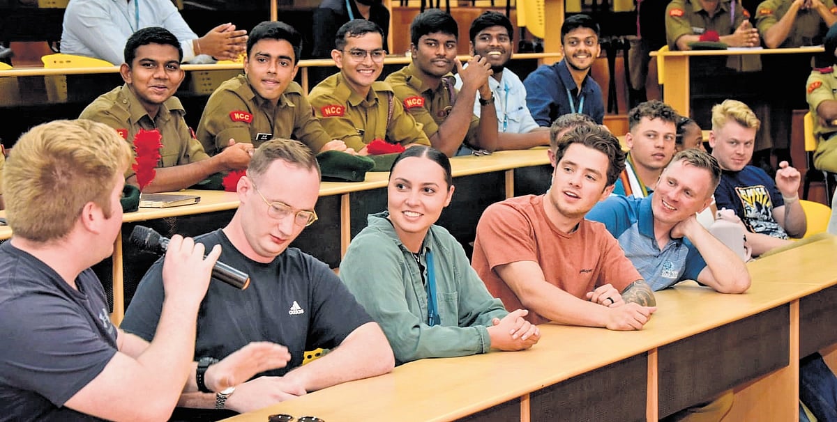 US Navy unit interacts with VIT students on maritime security ...