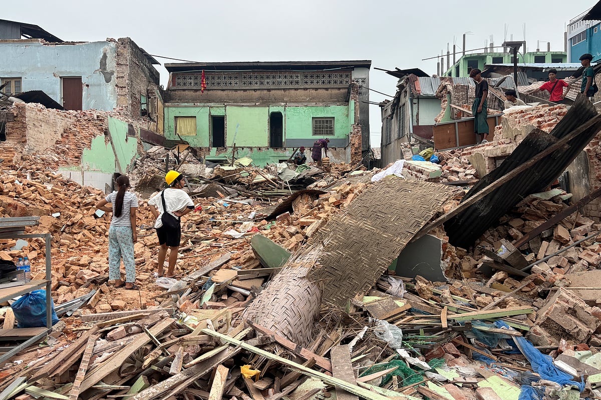 New 5.5 magnitude quake hits Central Myanmar, just weeks after March 28 ...