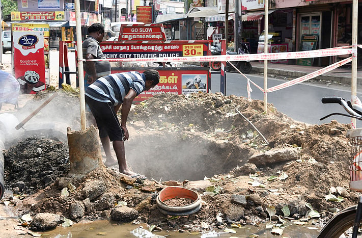 Underground Drainage works in KVV, Thudiyalur to be completed by ...