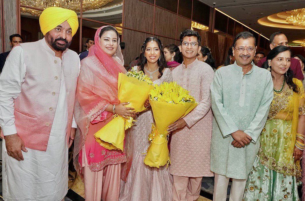 BJP, Congress slam Punjab CM Bhagwant Mann over Kejriwal's daughter's wedding at Kapurthala House