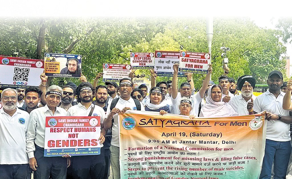 Rising against injustice as one: Inside India’s largest men’s rights ...