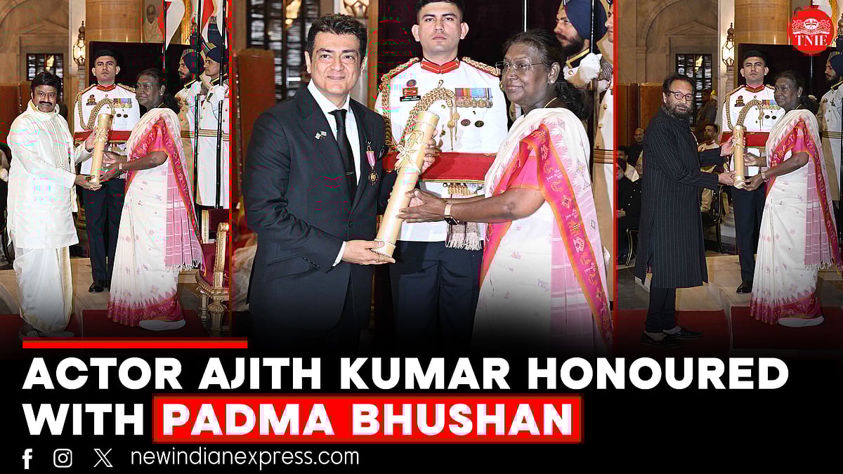 Actor Ajith Kumar, Balakrishna, Shekhar Kapur receive prestigious Padma ...
