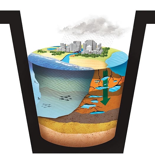 Underground concrete layer cause of Bengaluru floods