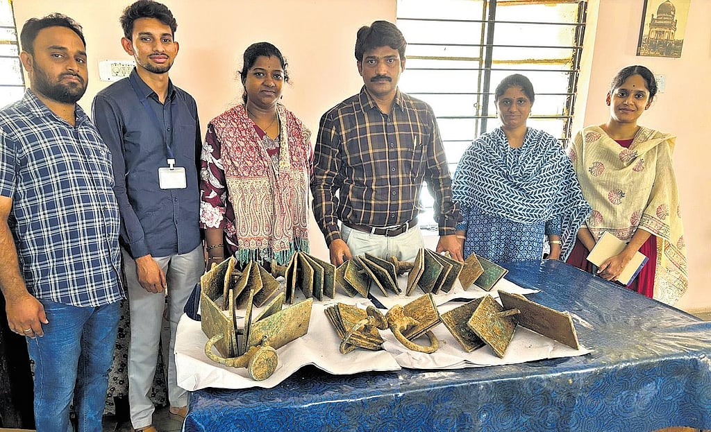 ASI begins chemical treatment of 800-year-old Chalukya-era copper ...