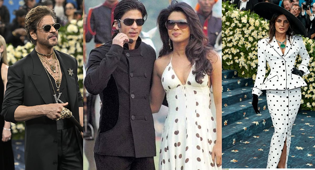 Shah Rukh Khan and Priyanka Chopra accidently recreate 'Don' nostalgia at Met Gala 2025