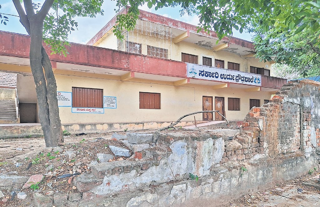 Crumbling infrastructure hobbles government schools in Karnataka