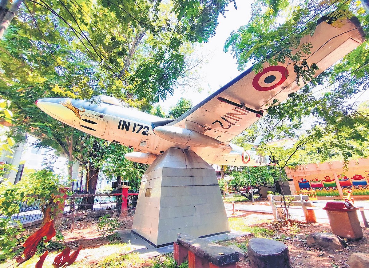 Relic from India-Pakistan 1971 war stands tall in Changampuzha Park