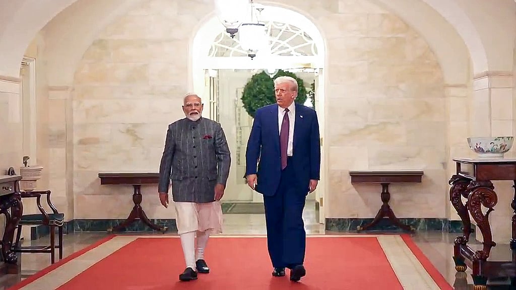 'Still stuck with a weak PM': Congress attacks Modi after Trump's H-1B ...